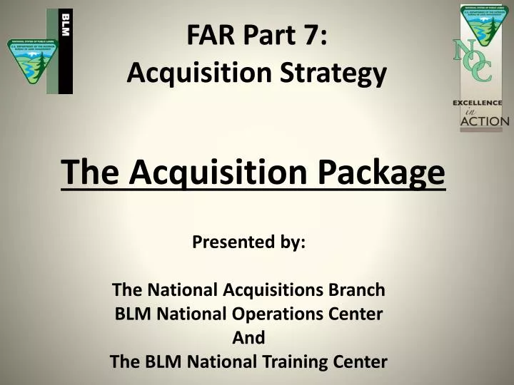 PPT - FAR Part 7: Acquisition Strategy PowerPoint Presentation, free ...