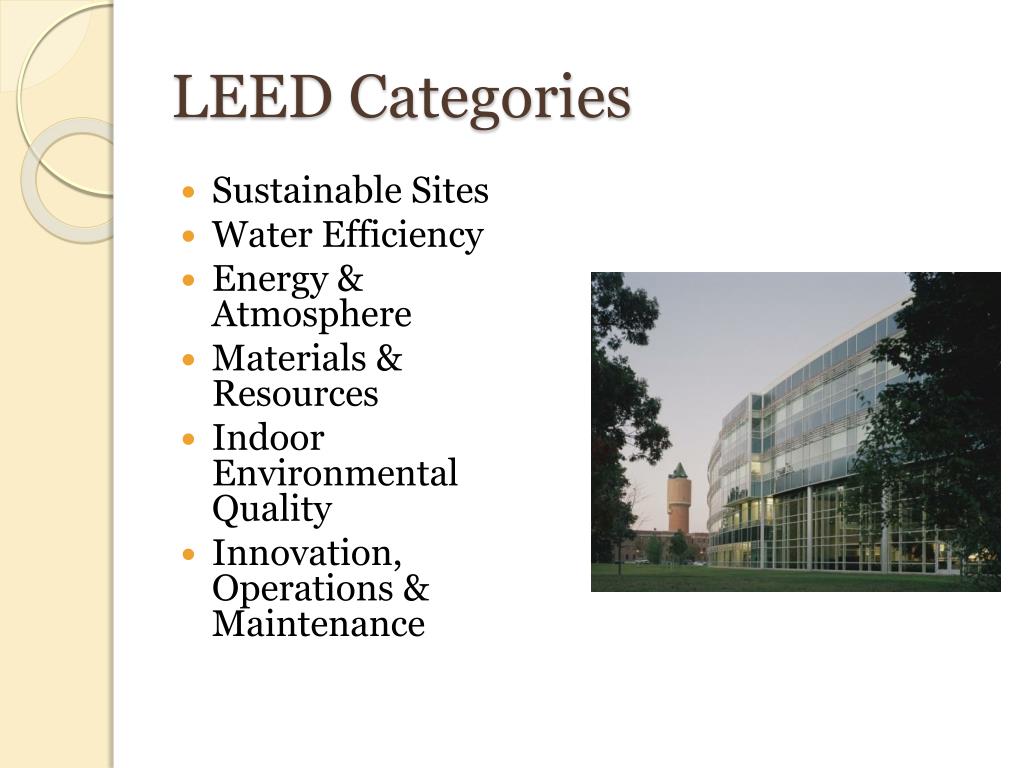 PPT - College of Health and Human Services LEED-EB Gold PowerPoint ...