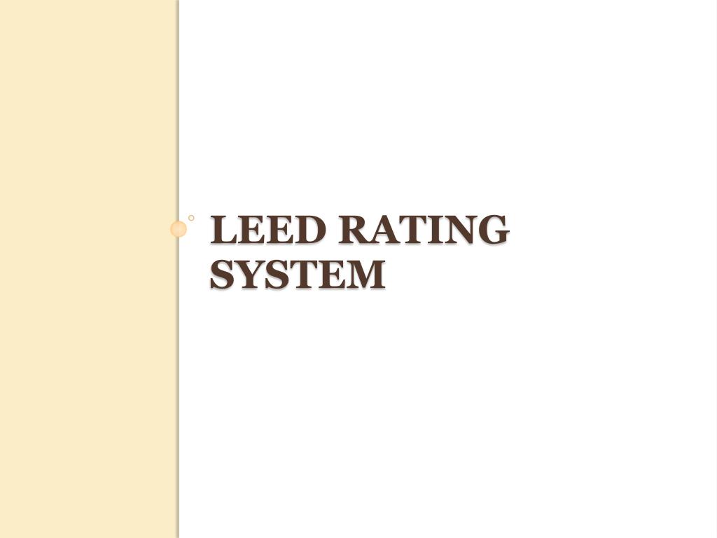 PPT - College of Health and Human Services LEED-EB Gold PowerPoint ...