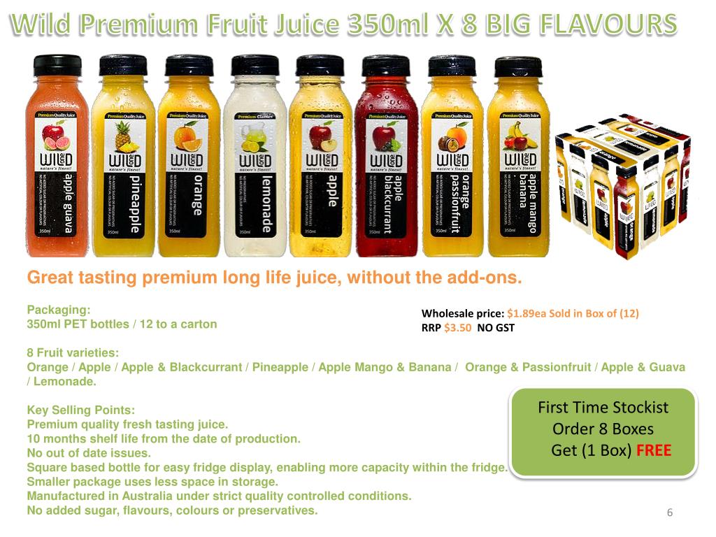 PPT - PH: 0432 903 989 FAX: (02) 402 75041 goodjuice1@optusnet.com.au ...