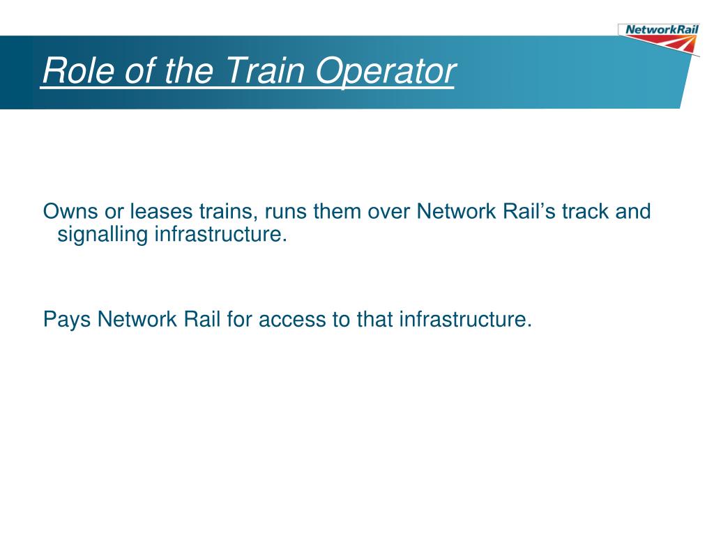 PPT - RAILWAY INDUSTRY TRAIN PLANNING LEVEL 2 TRAINING PowerPoint ...