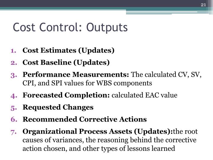 PPT - Chapter 6 Project Cost Management PowerPoint Presentation - ID ...