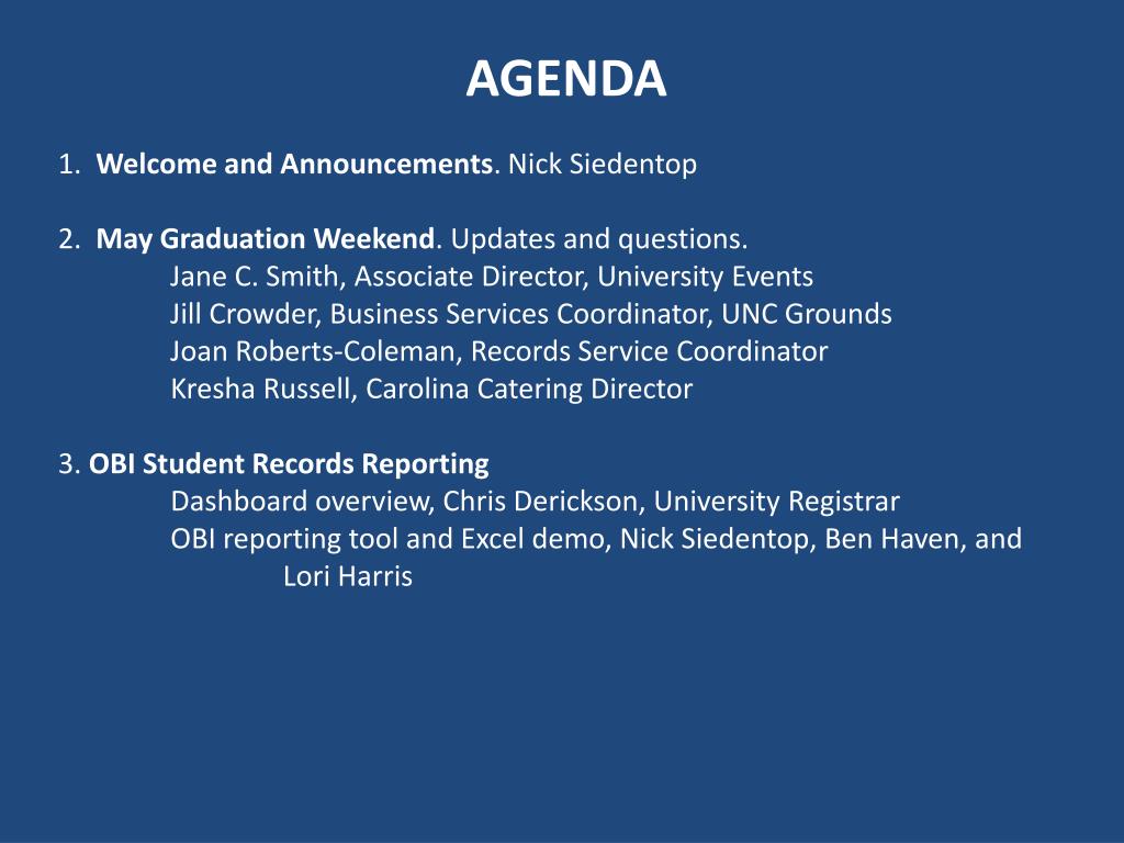 PPT - COLLEGE OF ARTS AND SCIENCES STUDENT SERVICES STAFF MEETING PowerPoint Presentation - ID ...