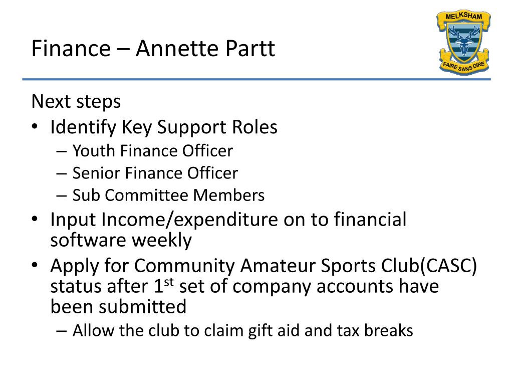 PPT - Melksham Rugby Club Moving Forwards Together PowerPoint ...