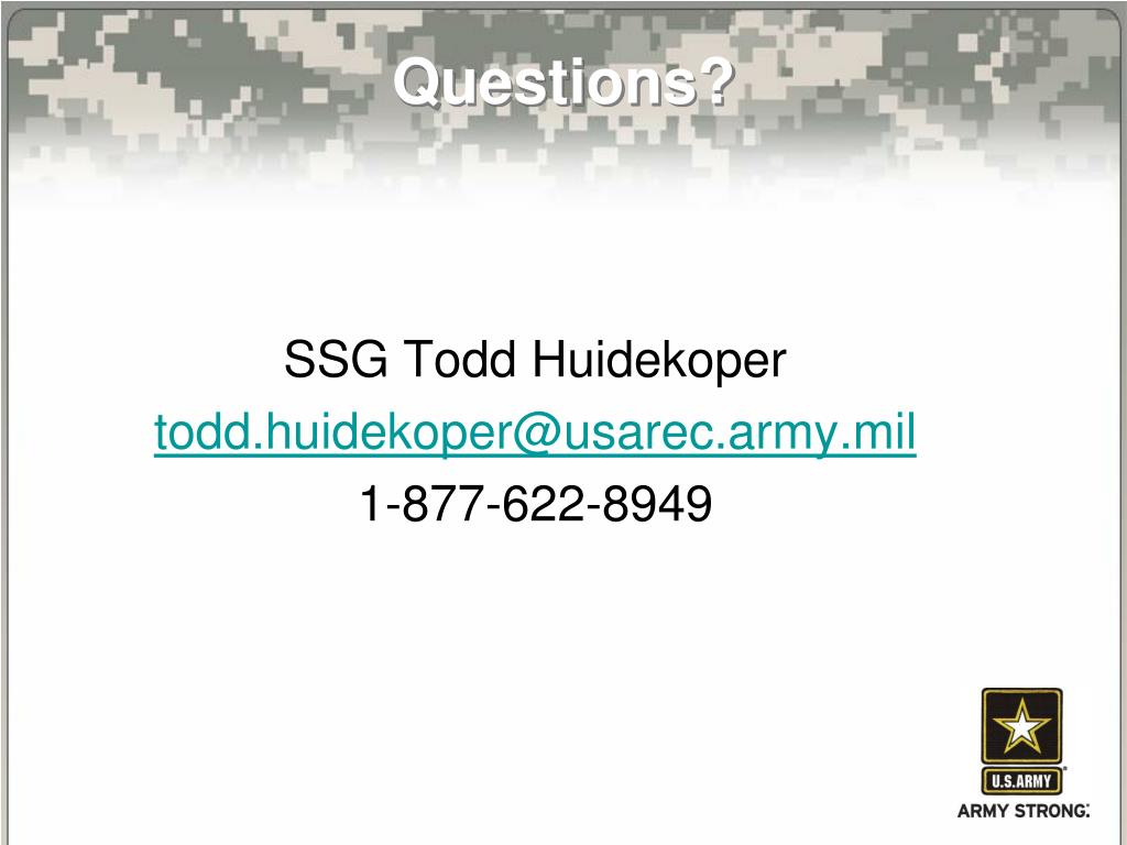 PPT - US Army Medical Department (AMEDD) PowerPoint Presentation, free ...