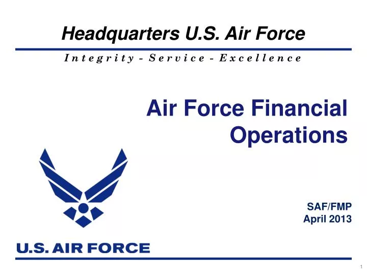 PPT - Air Force Financial Operations PowerPoint Presentation, free ...