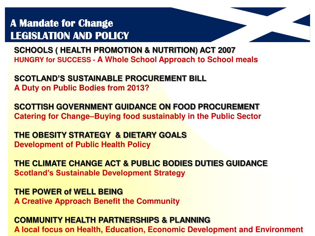 PPT - Robin Gourlay Scottish Government Food and Drink Division & East ...