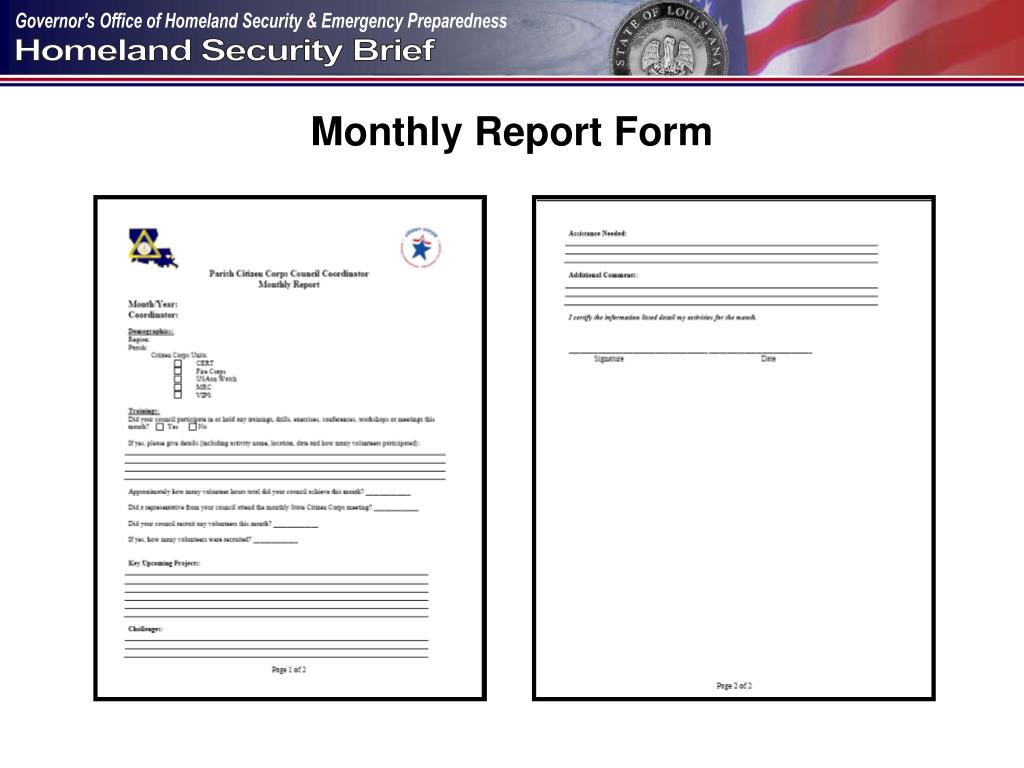 PPT - Governor’s Office of Homeland Security & Emergency Preparedness ...