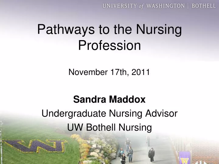PPT - Pathways to the Nursing Profession PowerPoint Presentation, free ...