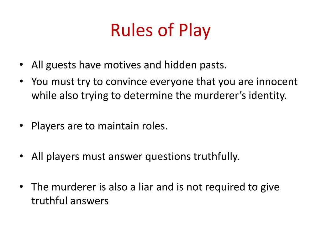 PPT - Pasta, Passion and Pistols Murder Mystery Dinner PowerPoint ...