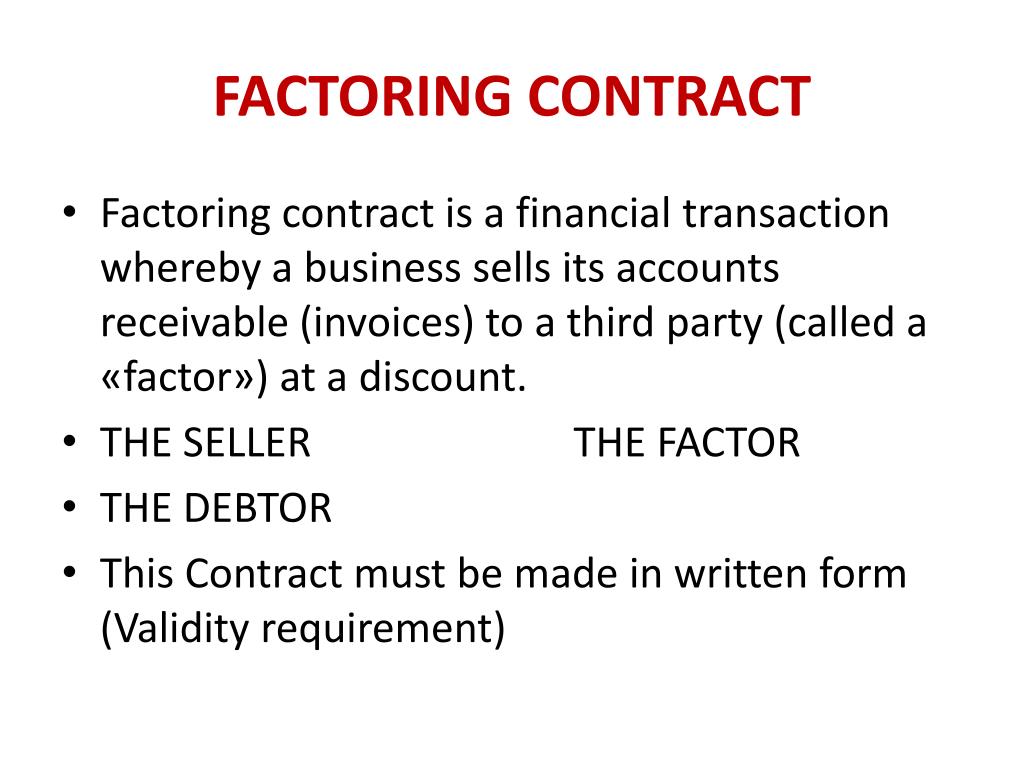 PPT - FINANCIAL LEASING, FACTORING AND FINANCE COMPANIES PowerPoint ...