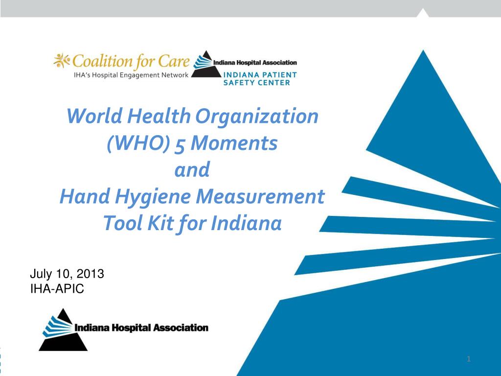 PPT - World Health Organization (WHO) 5 Moments and Hand Hygiene ...