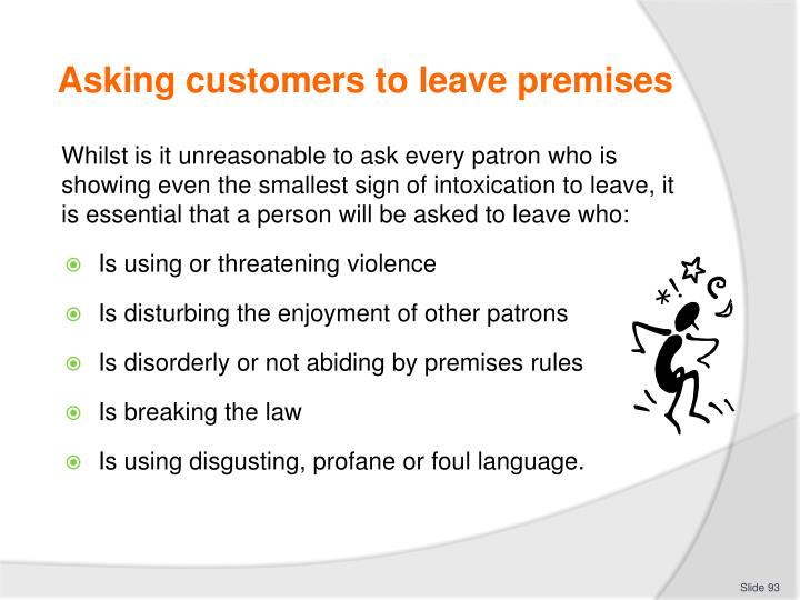 PPT - Manage intoxicated persons PowerPoint Presentation - ID:1646139