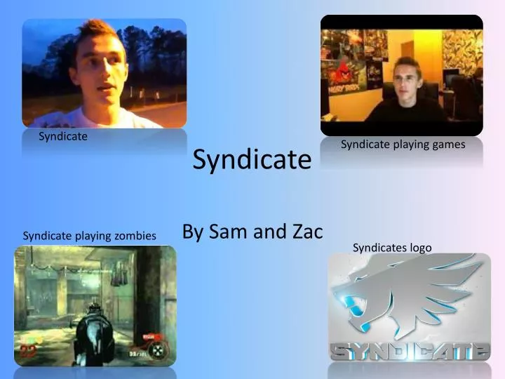 PPT - Syndicate PowerPoint Presentation, free download - ID:1646788