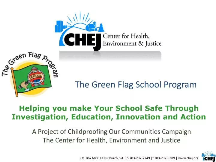 PPT - The Green Flag School Program PowerPoint Presentation, free ...