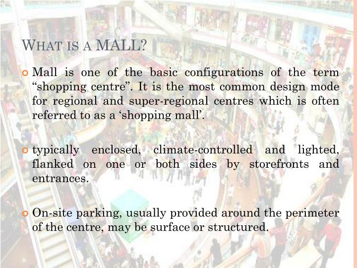 PPT - MALL MANAGEMENT PowerPoint Presentation - ID:1646965
