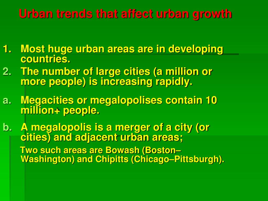 PPT - Sustainable Cities: Urban Land Use and Management PowerPoint ...