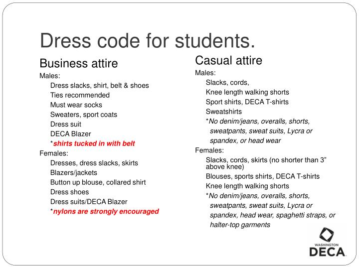 PPT - Dress Code PowerPoint Presentation - ID:1647354