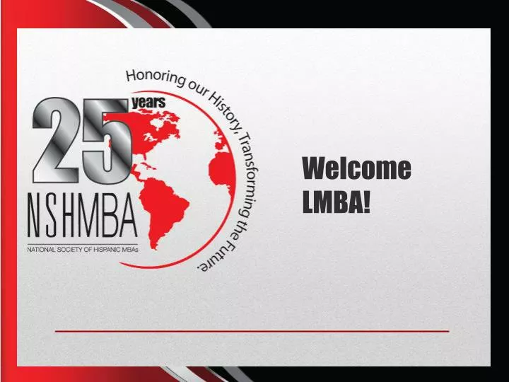 PPT - Welcome LMBA! PowerPoint Presentation, free download - ID:1647401