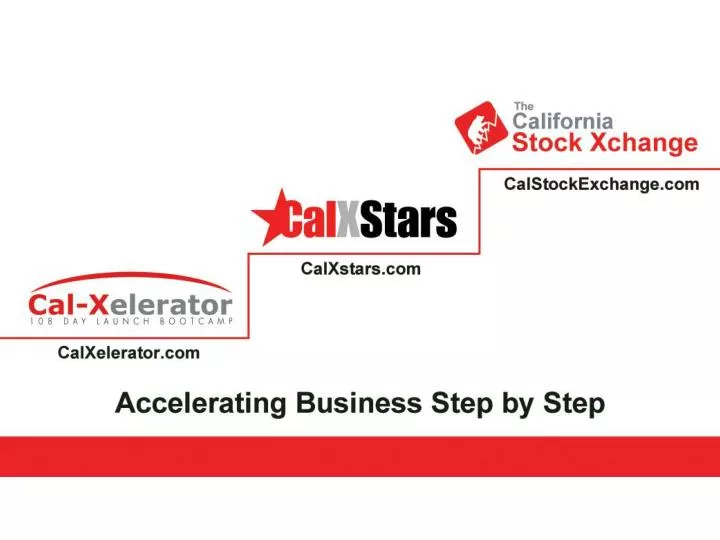 PPT - Cal- Xelerator PowerPoint Presentation, free download - ID:1647511