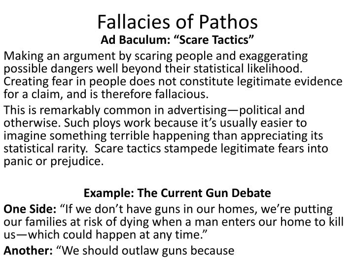 PPT - Fallacies of Argument PowerPoint Presentation - ID:1648450