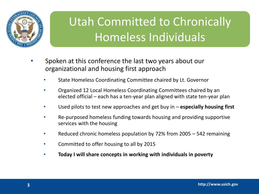 PPT - Lessons Learned in Ending Homelessness Bridges Out of Poverty ...
