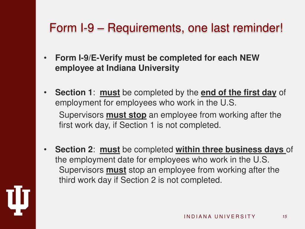 PPT - Employment Eligibility Verification Requirements for Staff and ...