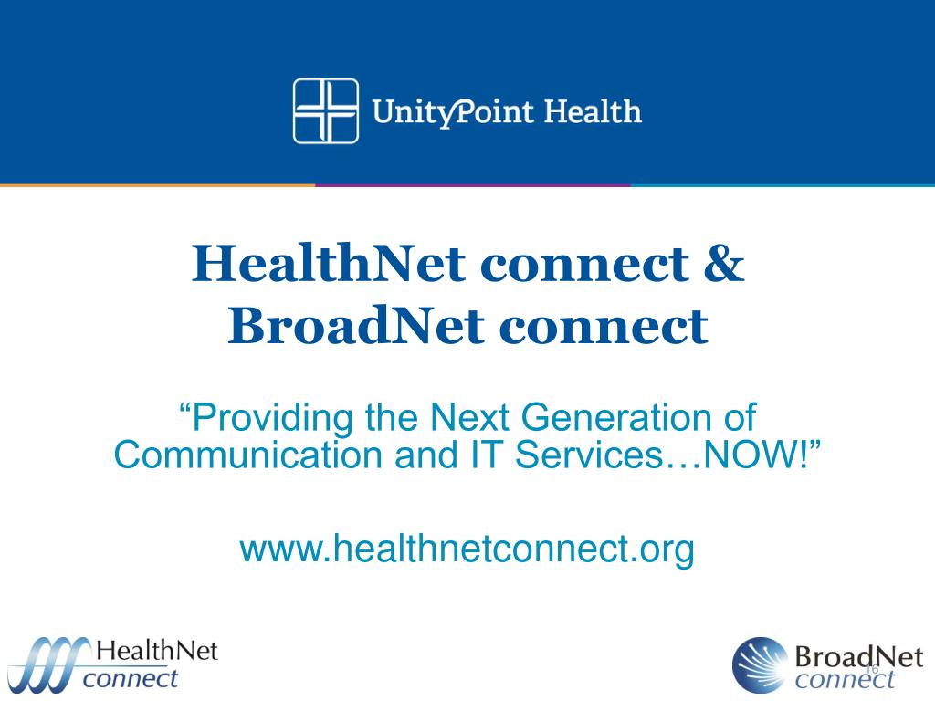 PPT - HealthNet connect Telehealth PowerPoint Presentation, free ...
