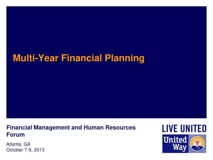PPT - Multi-Year Financial Planning PowerPoint Presentation, free ...