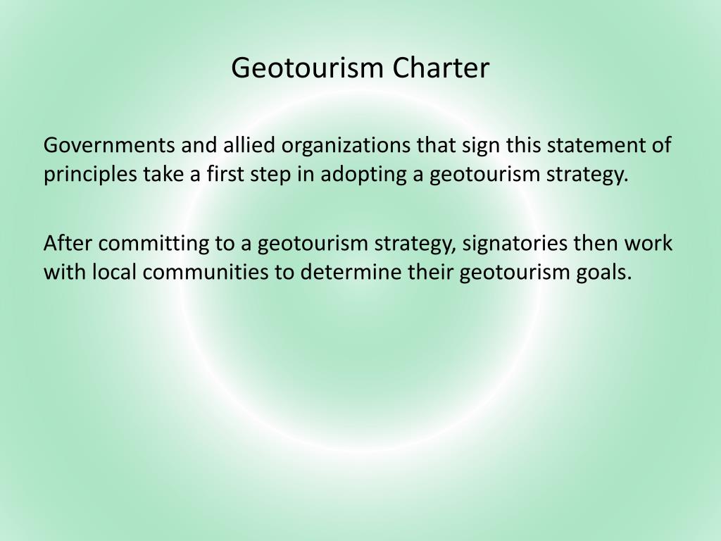 PPT - Heritage Tourism and Geo-Tourism PowerPoint Presentation, free ...