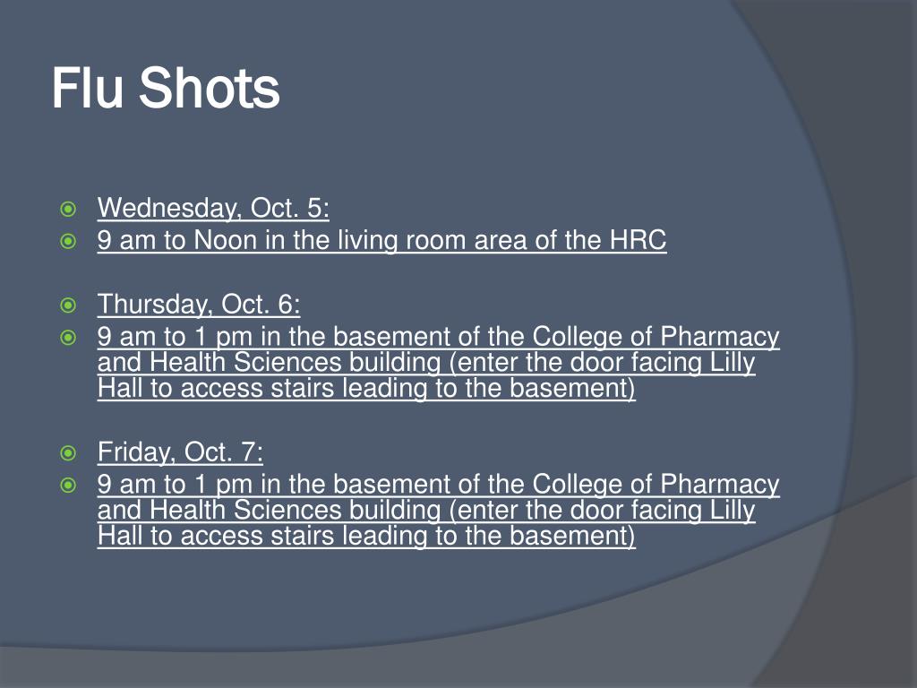 PPT - Free Seasonal Flu Shots PowerPoint Presentation, free download ...
