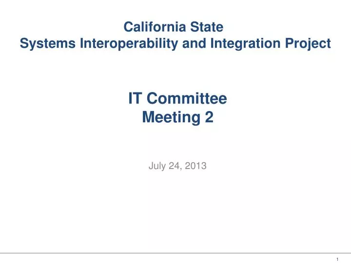 PPT - IT Committee Meeting 2 PowerPoint Presentation, free download ...