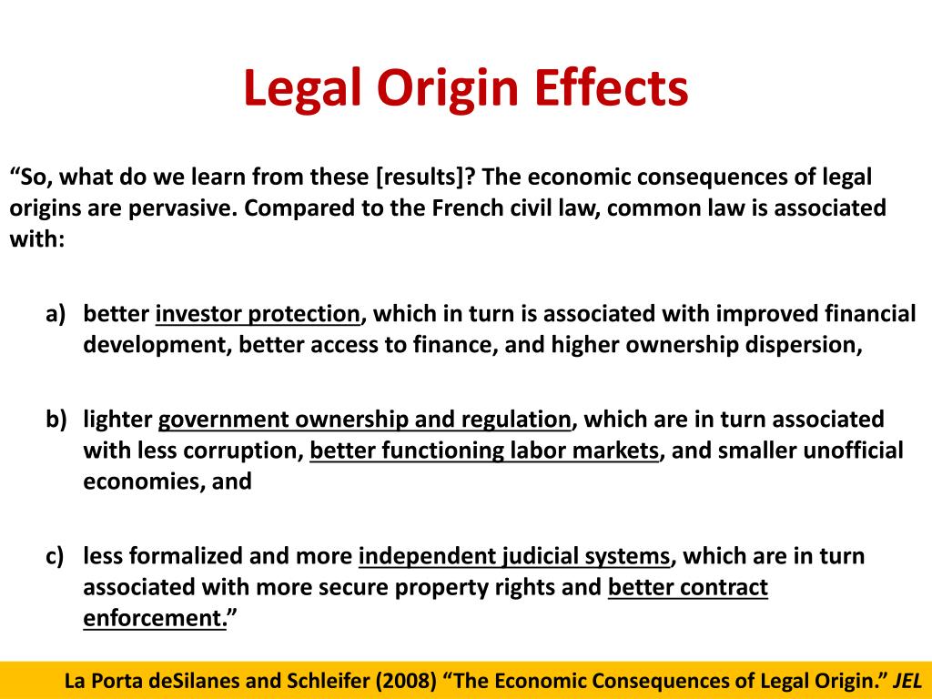 PPT - Legal Origin and the Evolution of Labour Market Regulation in ...