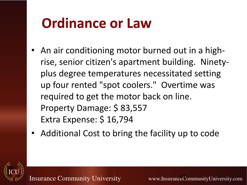 PPT - Equipment Breakdown, Spoilage, Off Premises PowerPoint ...