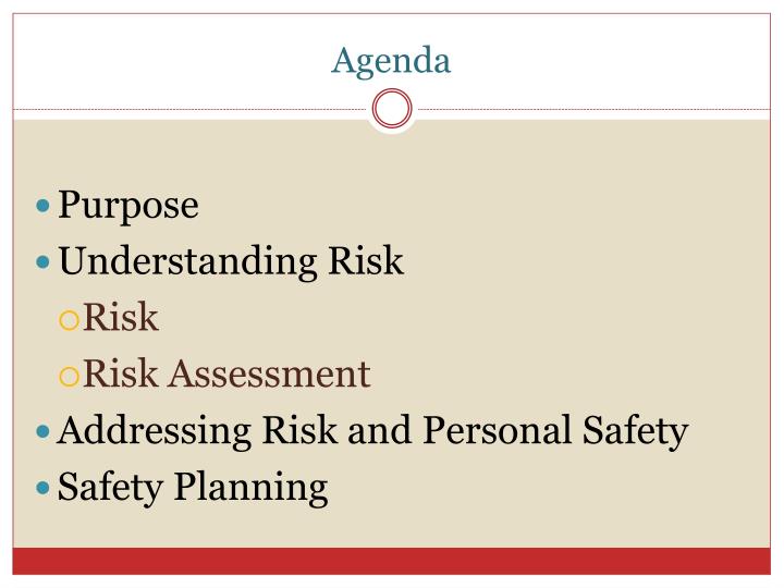 PPT - Home Visit Safety Training Developing a Safety Plan of Action for ...
