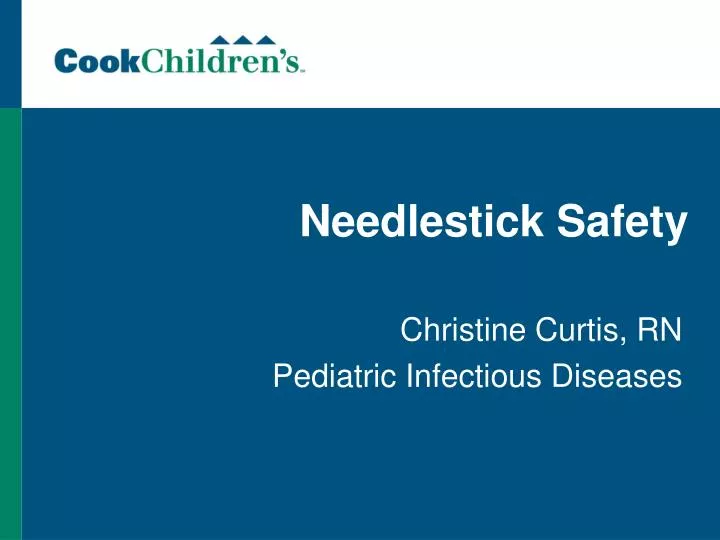 PPT - Needlestick Safety PowerPoint Presentation, free download - ID ...