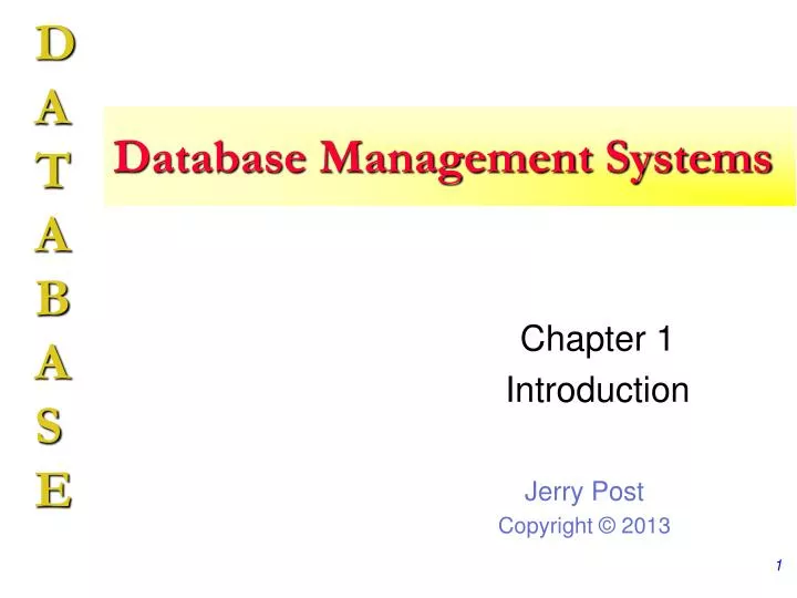PPT - Database Management Systems PowerPoint Presentation, free ...