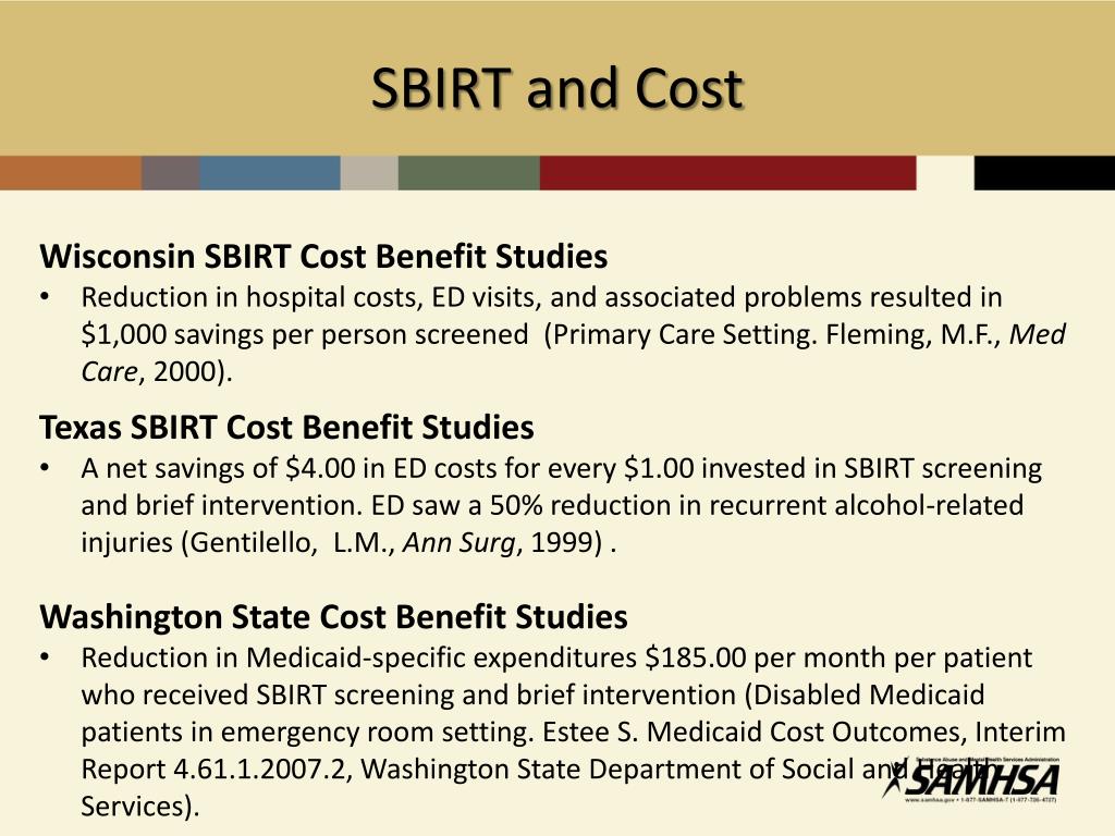 PPT - Delivering SBIRT: A “How To” on Screening, Brief Intervention ...