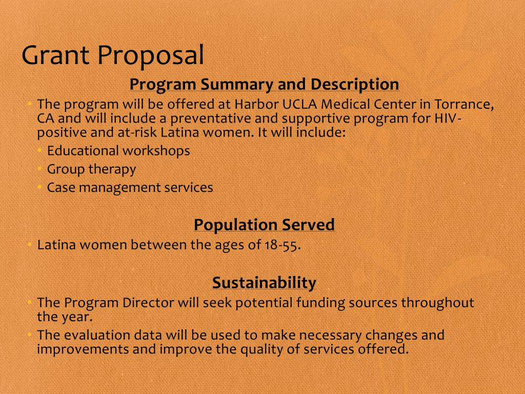 PPT - HIV PREVENTION AND SUPPORTIVE SERVICES FOR LATINA WOMEN: A GRANT ...