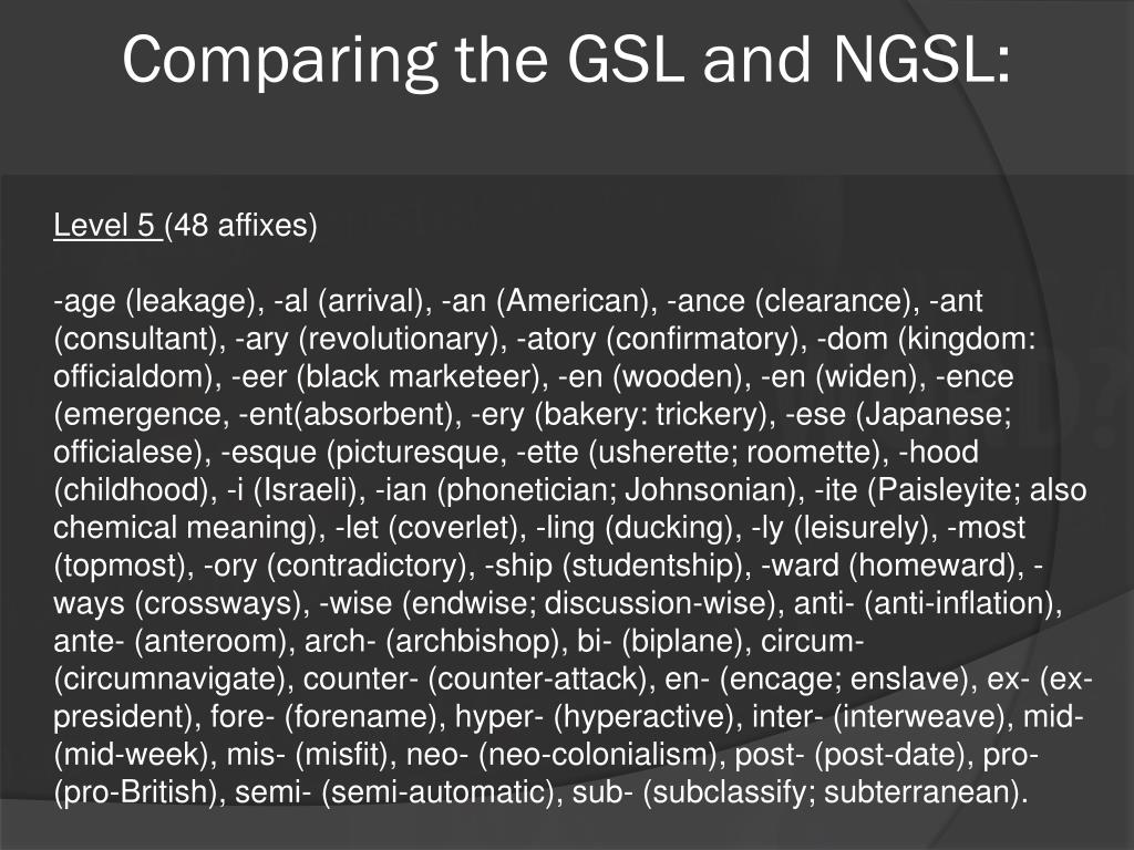 PPT - The New General Service List: Celebrating 60 years of Vocabulary ...