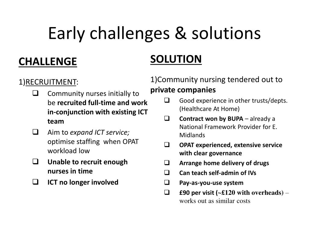PPT - The OPAT experience in Leicester Amandip Sahota PowerPoint ...