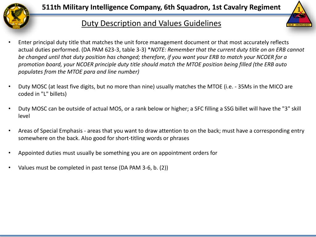 PPT - NCOERs Leadership Professional Development Class (and reference ...