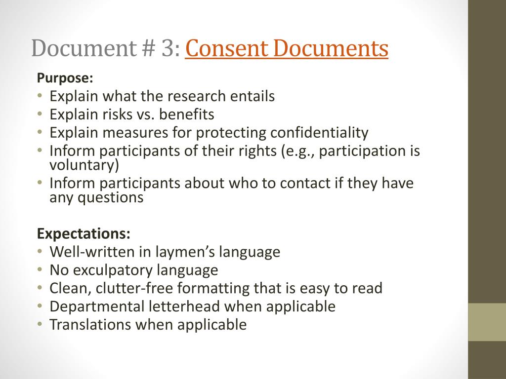 PPT - The Human Subjects Institutional Review Board Workshop PowerPoint ...