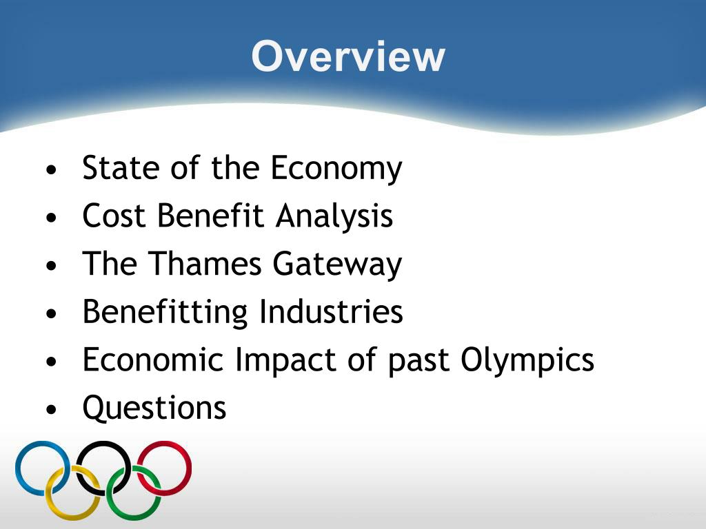 PPT - Economic Impact of the 2012 Olympic Games in £ ondon PowerPoint ...