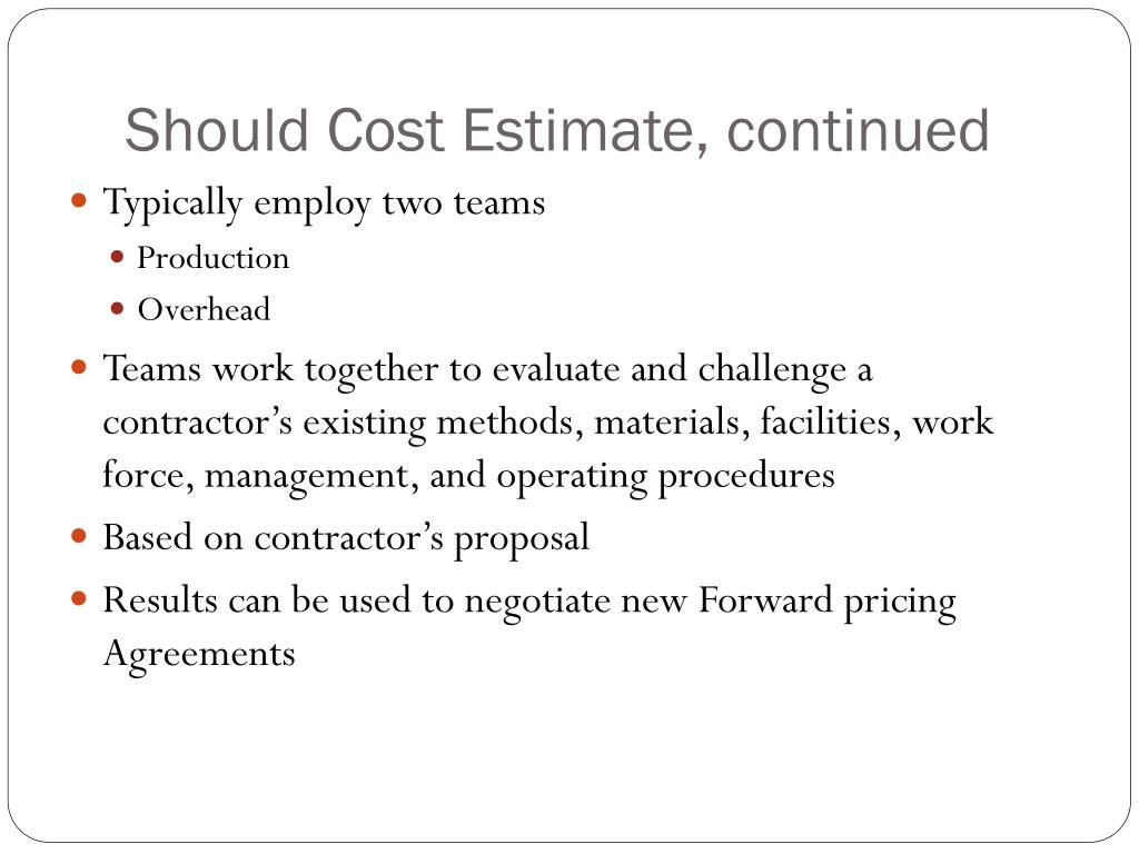 PPT - “Should Cost” Analysis PowerPoint Presentation, free download ... PPT - “Should Cost” Analysis PowerPoint Presentation, free download ...