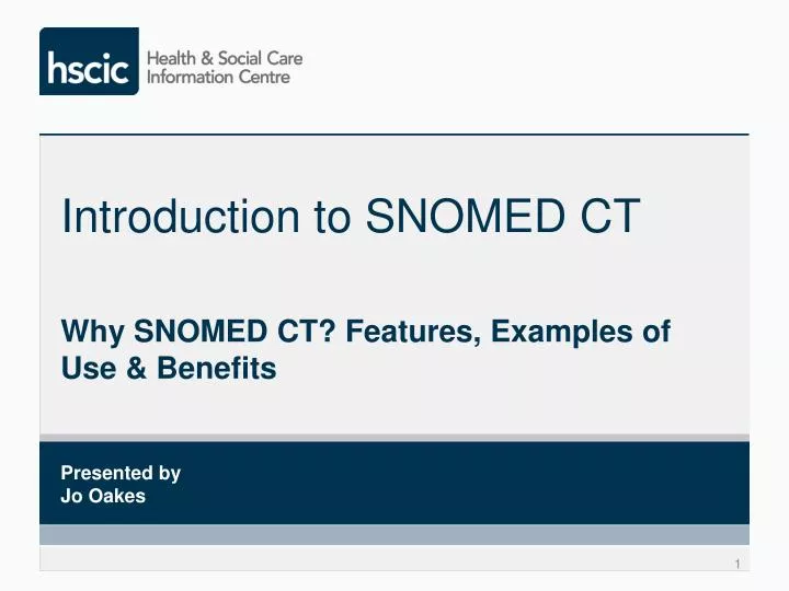 PPT - Introduction to SNOMED CT PowerPoint Presentation, free download ...