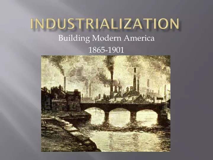 PPT - Industrialization PowerPoint Presentation, free download - ID:1651621