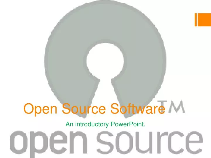PPT - Open Source Software PowerPoint Presentation, free download - ID ...