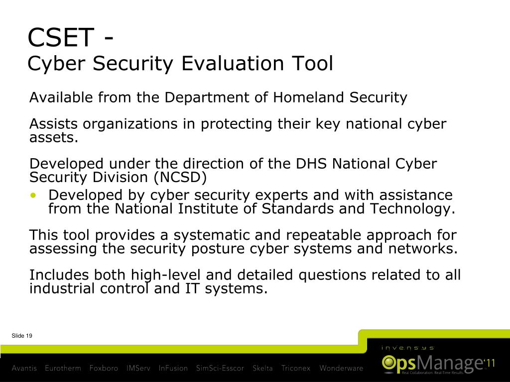 PPT - Roadmaps to Securing Industrial Control Systems Chemical Industry Forum 2 INCH PowerPoint ...