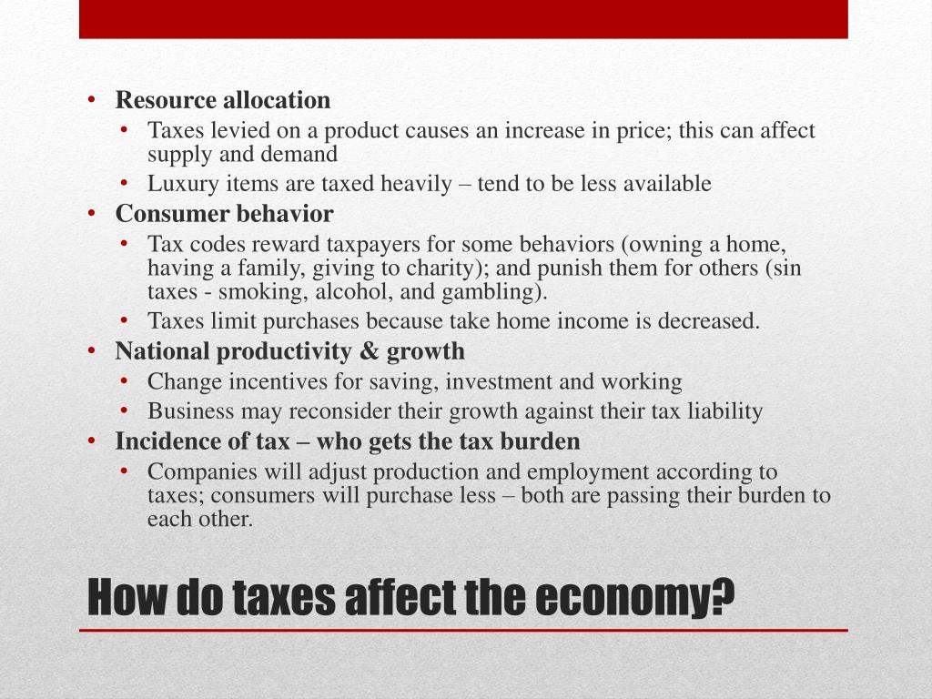 PPT - Taxes and Government Spending ( Chs . 9/10) PowerPoint ...